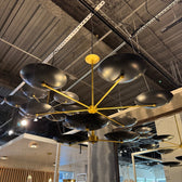 Arteriors Home Griffith Two Tiered Chandelier Bronze and Antique Brass ...