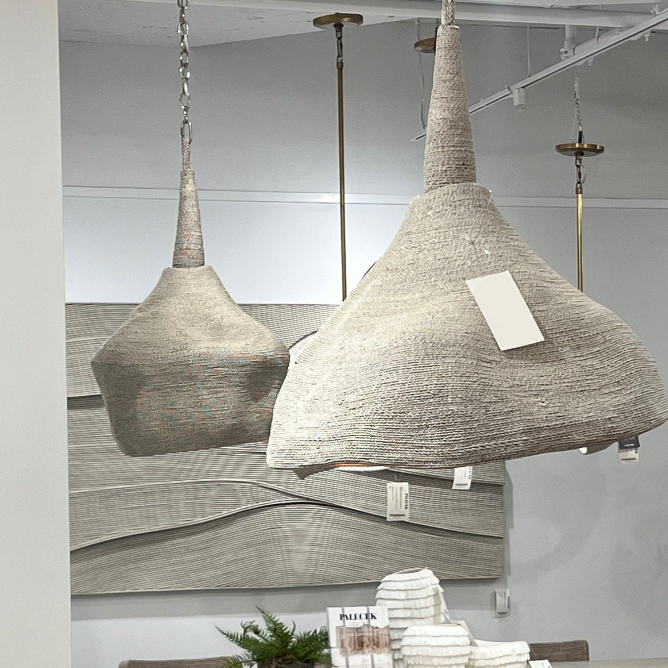 Palecek Jaden Chandelier Flare Whitewash Rope – CLAYTON GRAY HOME