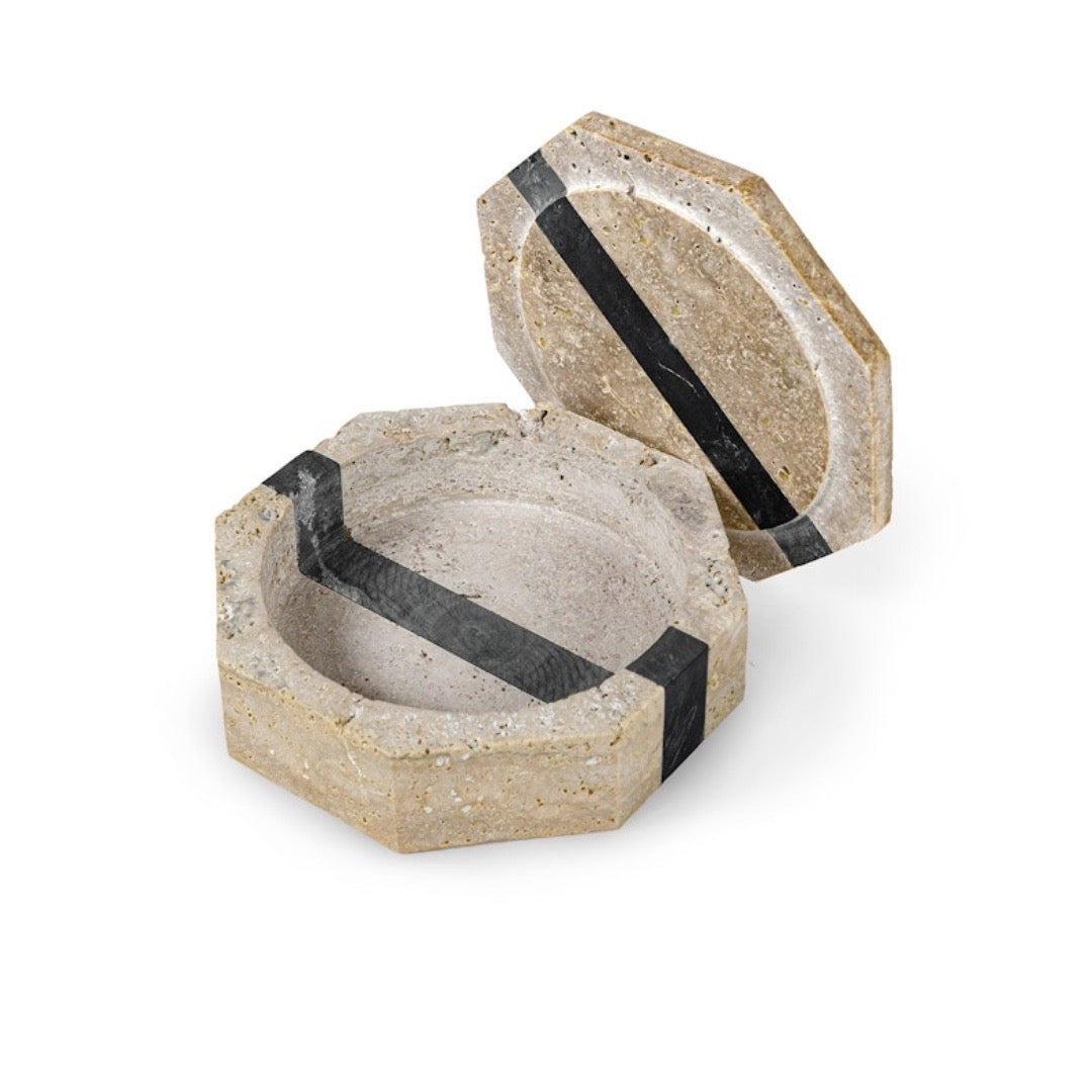 Palecek Griffith Travertine Box – CLAYTON GRAY HOME