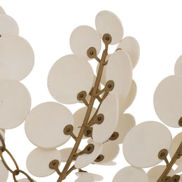 Arteriors Home Bilal Chandelier Ivory Coconut Shells – CLAYTON GRAY HOME
