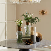 Arteriors Home Decker Vases Set of 2 Seedy Glass – CLAYTON GRAY HOME