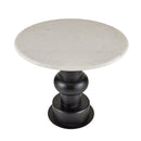 Arteriors Home Devito End Table Ebony Wood and Marble – CLAYTON GRAY HOME