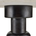 Arteriors Home Devito End Table Ebony Wood and Marble – CLAYTON GRAY HOME
