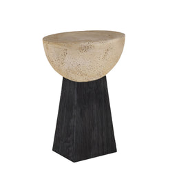 Arteriors Home Dorian Accent Table Chai Travertine – CLAYTON GRAY HOME