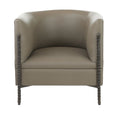 Arteriors Home Escondido Lounge Chair Dove Leather – CLAYTON GRAY HOME