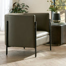 Arteriors Home Escondido Lounge Chair Dove Leather – CLAYTON GRAY HOME