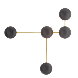 Arteriors Home Glaze Sculptural Sconce Black Matte – CLAYTON GRAY HOME