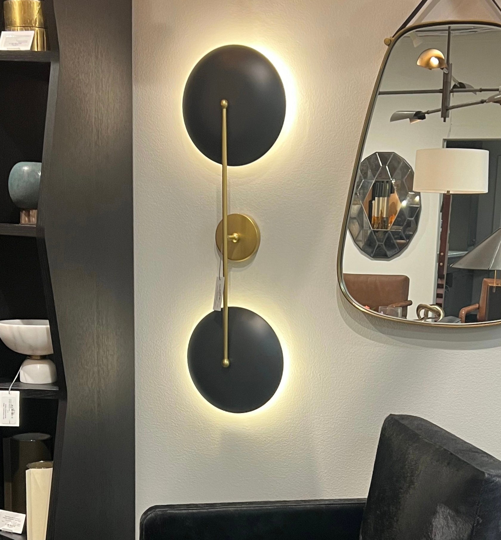 Arteriors Home Griffith Sconce Antique Brass – CLAYTON GRAY HOME