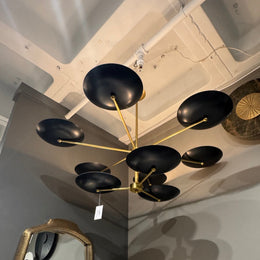 Arteriors Home Griffith Two Tiered Chandelier Bronze and Antique Brass ...