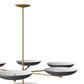 Arteriors Home Griffith Two Tiered Chandelier Bronze and Antique Brass ...