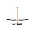 Arteriors Home Griffith Two Tiered Chandelier Bronze and Antique Brass ...