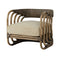 Arteriors Home Hamza Chair Gray Rattan and Mink Leather – CLAYTON GRAY HOME