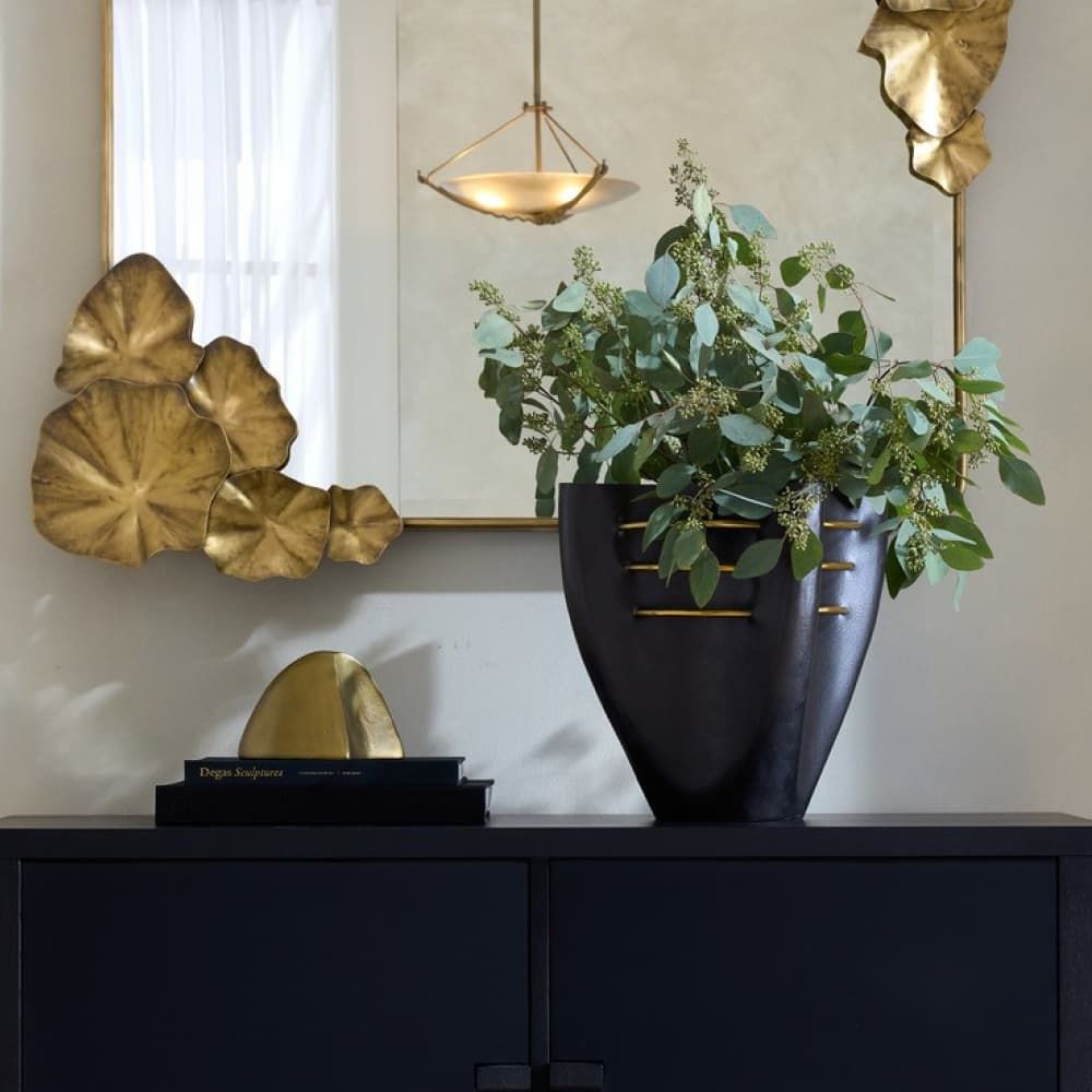Arteriors Home Jerusha Vase Blackened – CLAYTON GRAY HOME