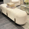 Arteriors Home Justin Bench White Hair on Hide and Antique Brass ...