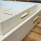 Made Goods Dania Tray Set Bright White Faux Shagreen - multiple options ...