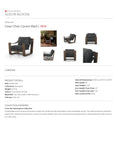 Four Hands Cesar Chair Carson Black Leather – CLAYTON GRAY HOME