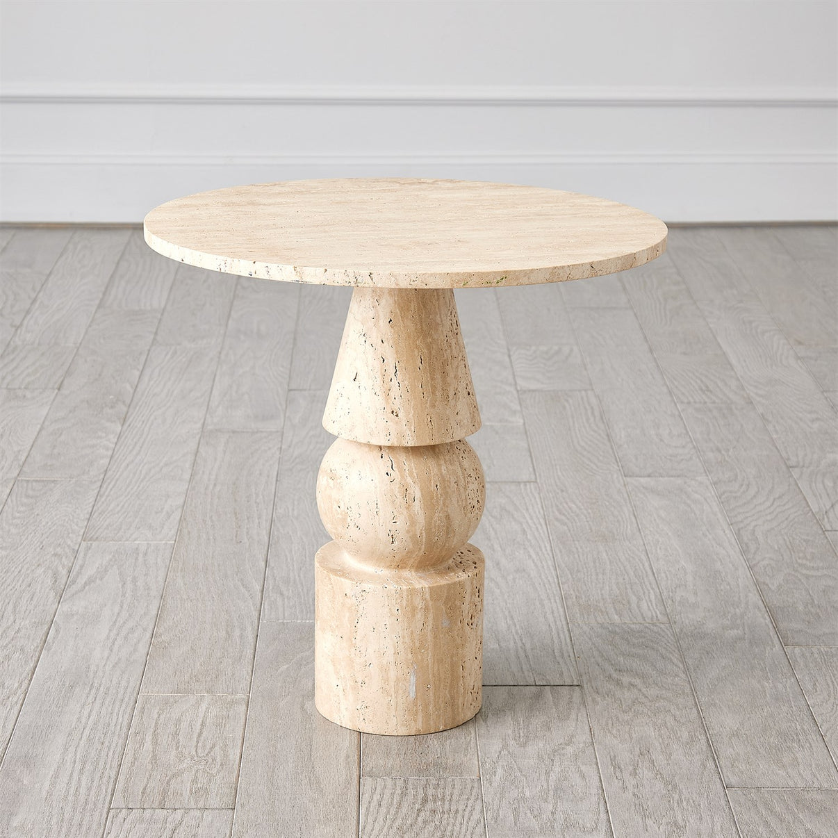 Global Views Cargo Table Travertine – CLAYTON GRAY HOME