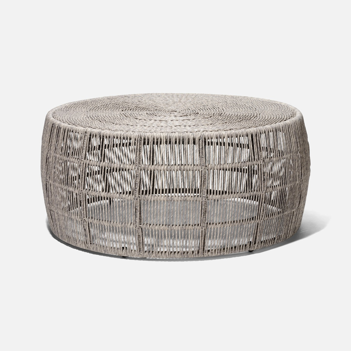 Made Goods Arnett Coffee Table Weathered Gray Faux Wicker – CLAYTON ...