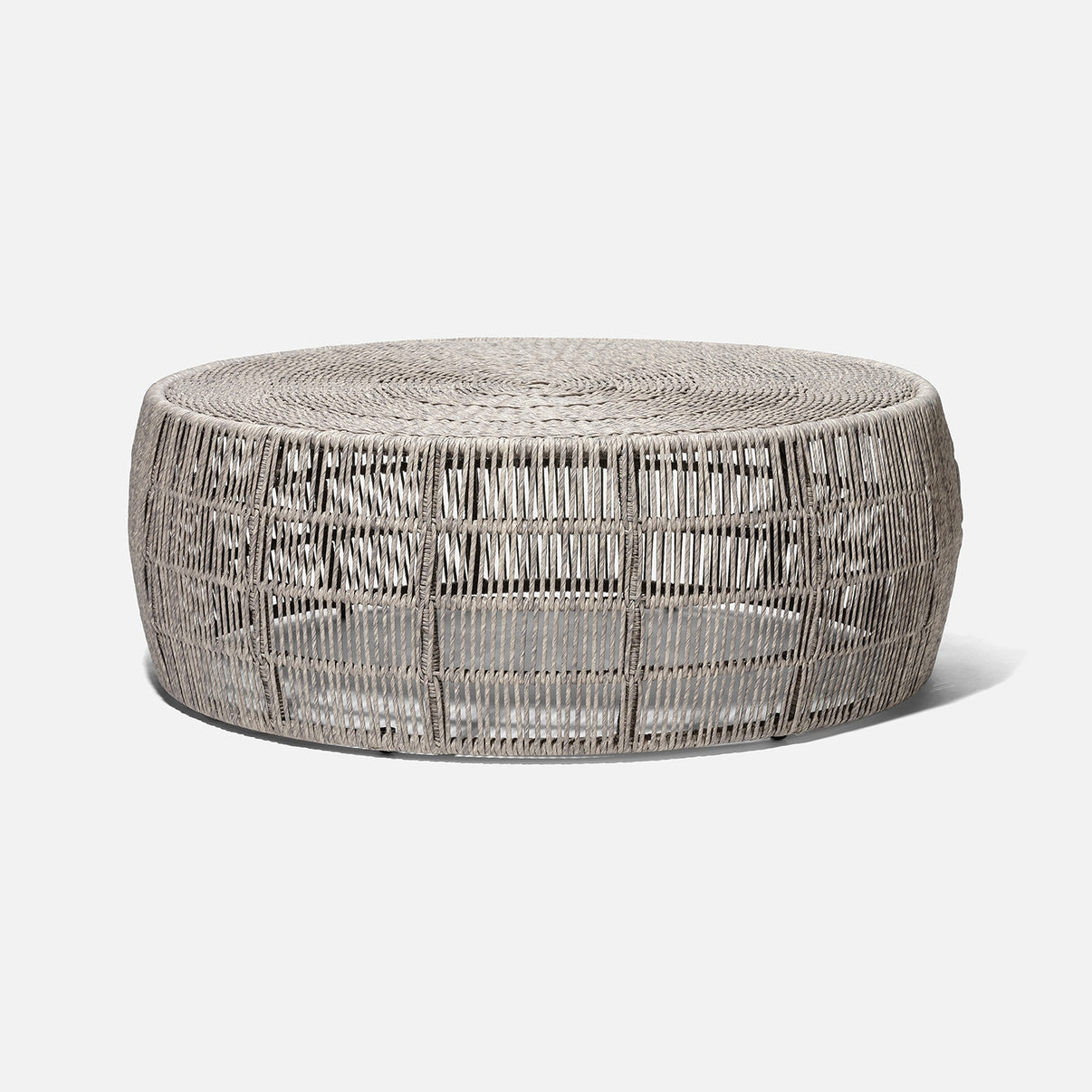 Made Goods Arnett Coffee Table Weathered Gray Faux Wicker – CLAYTON ...