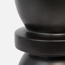 Made Goods Binx Stool Matte Black Ceramic – CLAYTON GRAY HOME