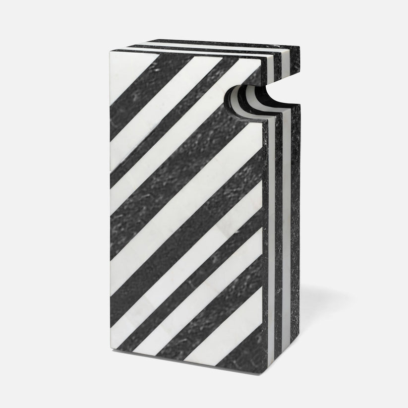 Made Goods Calista Accent Table Black and White Marble – CLAYTON GRAY HOME