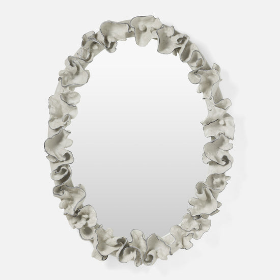 Made Goods Coco Mirror White Faux Coral and Silver – CLAYTON GRAY HOME