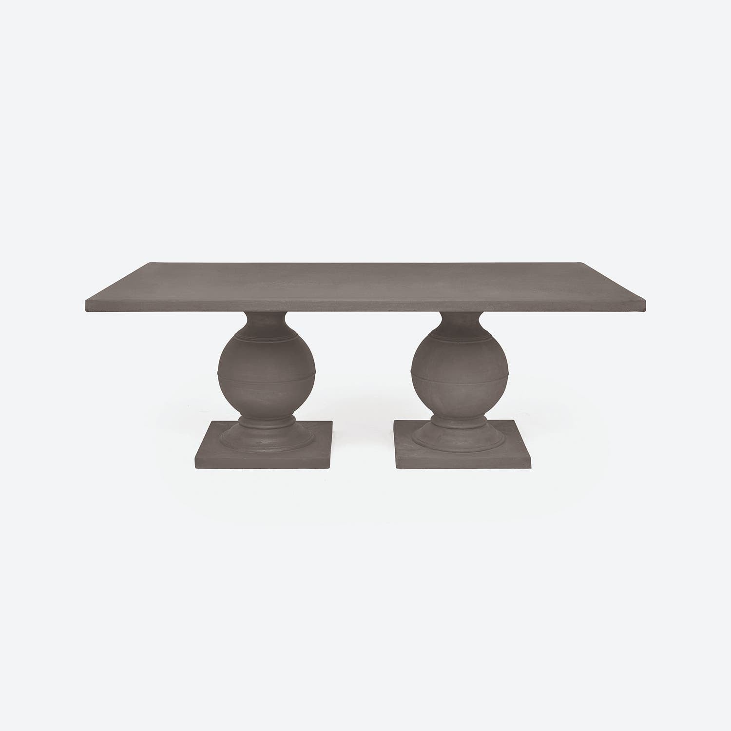 Made Goods Cyril Rectangular Dining Table Midnight Gray Reconstituted ...
