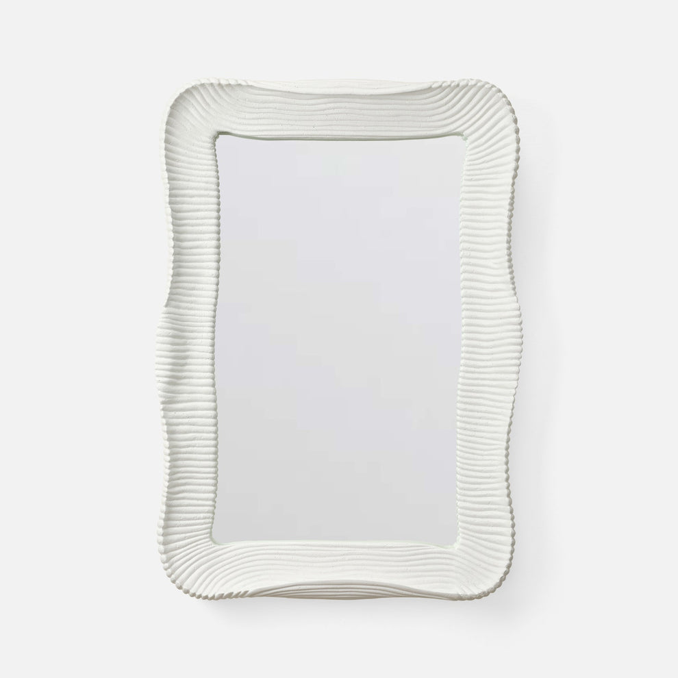 Made Goods Dalio Mirror White Resin – CLAYTON GRAY HOME