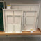 Made Goods Dania Tray Set Bright White Faux Shagreen - multiple options ...