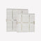 Made Goods Dania Tray Set Bright White Faux Shagreen - multiple options ...