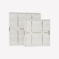 Made Goods Dania Tray Set Bright White Faux Shagreen - multiple options ...