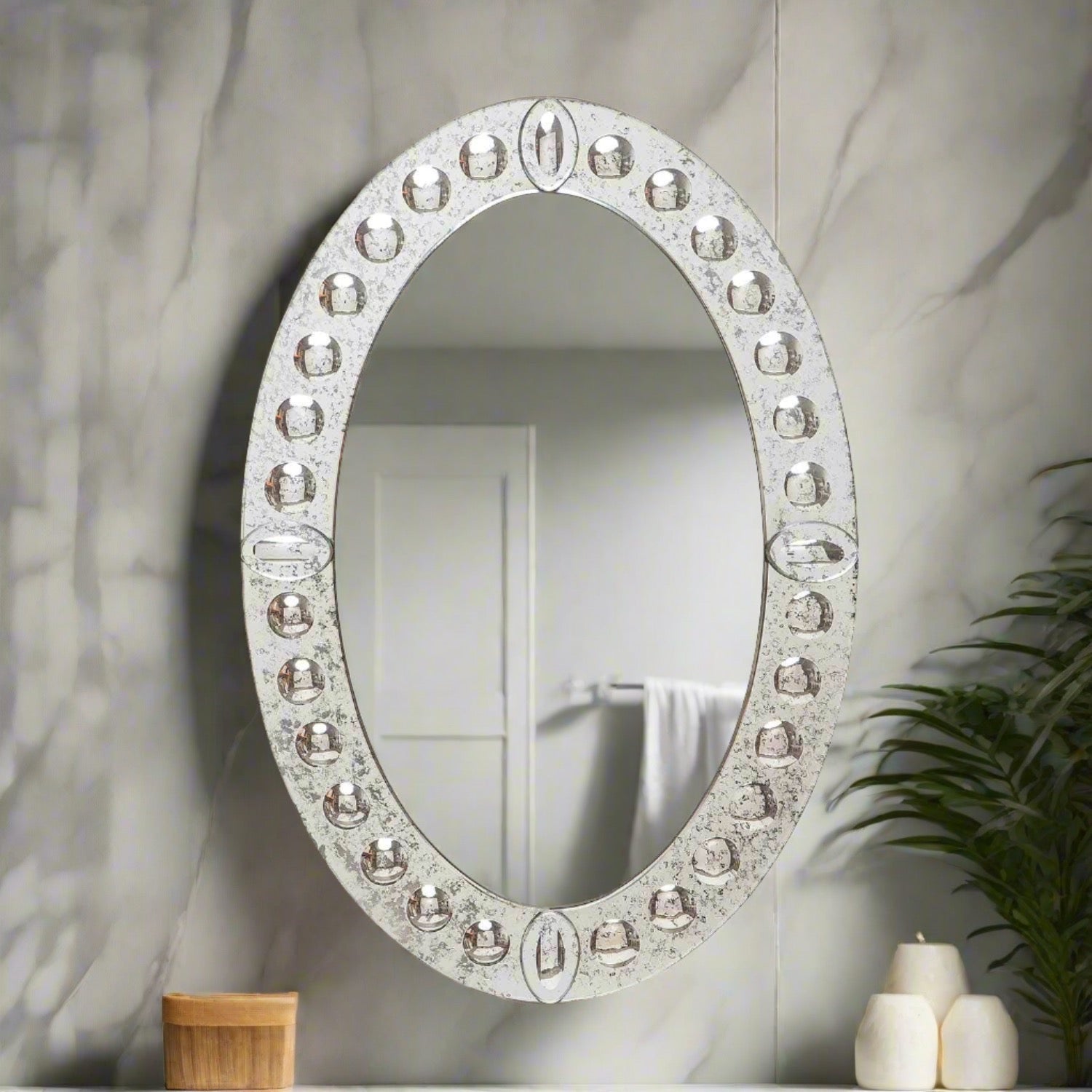 Made Goods Dianna Oval Mirror – CLAYTON GRAY HOME