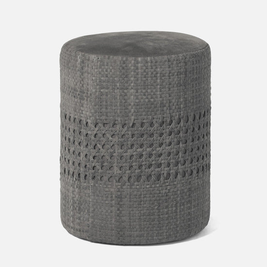 Made Goods Ellington Stool Slate Gray Suede – CLAYTON GRAY HOME
