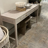 Made Goods Isla Desk French Gray Peeled Rattan - multiple options ...