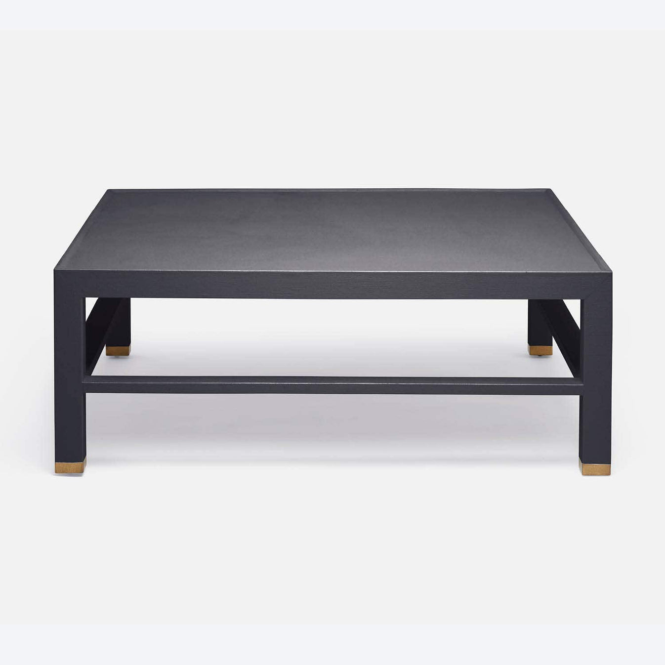 Made Goods Jarin Coffee Table Dark Navy Faux Belgian Linen - multiple ...
