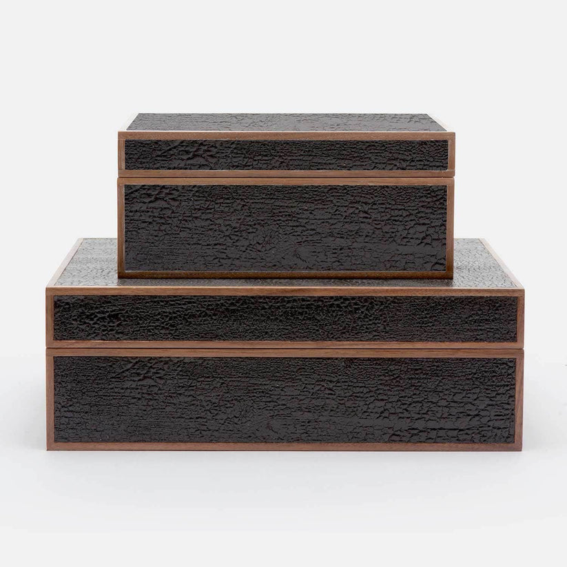 Made Goods Jeston Box Set Burnt Walnut Texture – CLAYTON GRAY HOME