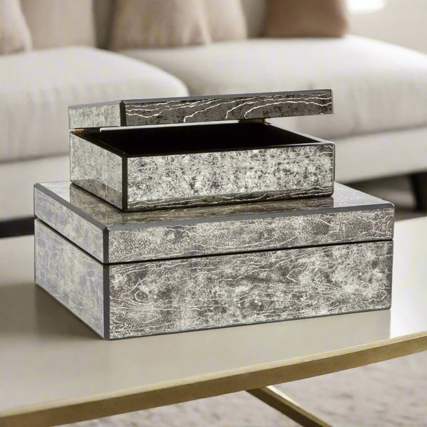 Made Goods Lark Box Set Black Woodgrain Mirror – CLAYTON GRAY HOME