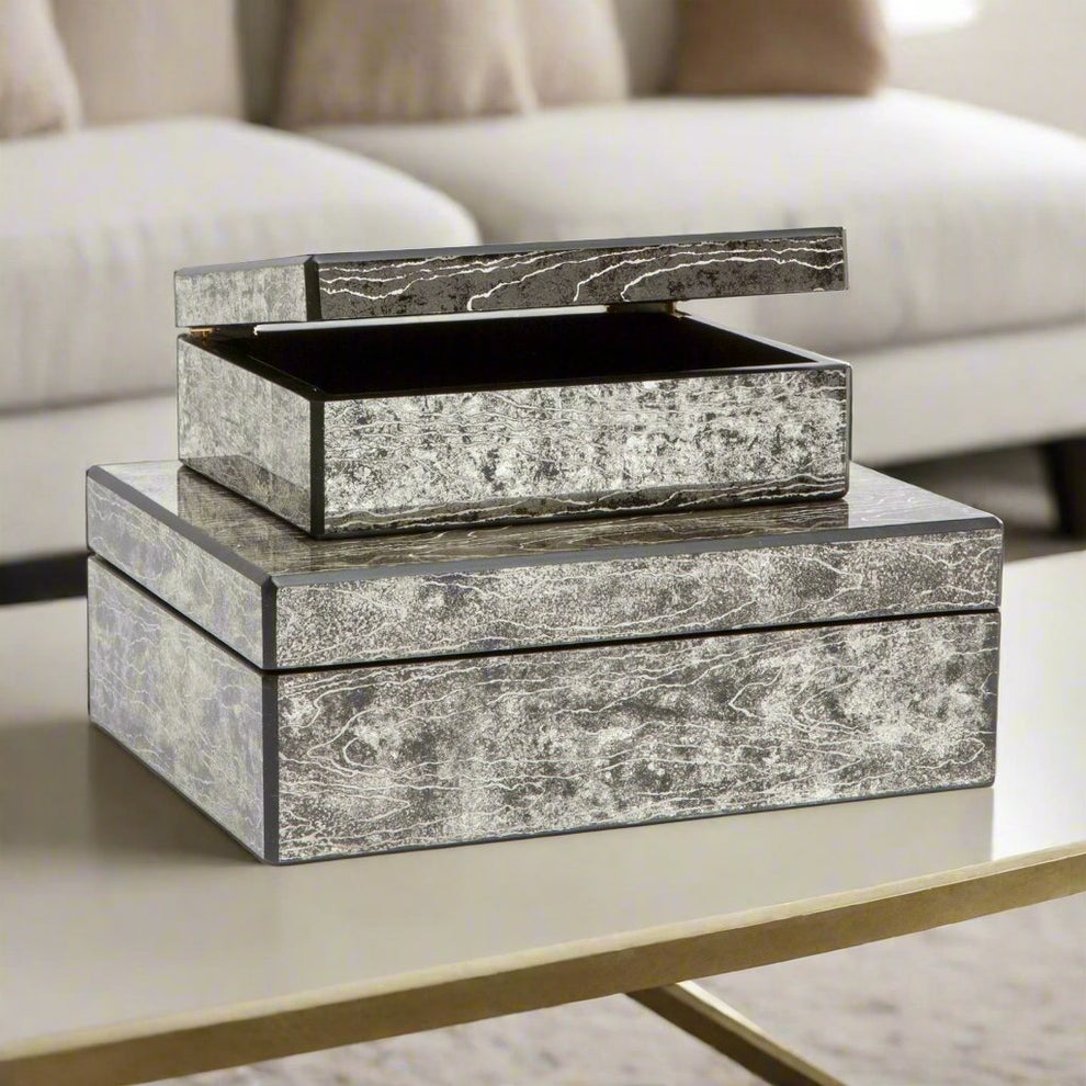 Made Goods Lark Box Set Black Woodgrain Mirror – CLAYTON GRAY HOME