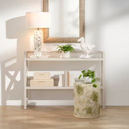 Made Goods Raina Table Lamp White Mix Oyster Shell – CLAYTON GRAY HOME