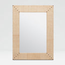 Made Goods Sachin Mirror Natural Bleached Raffia – CLAYTON GRAY HOME