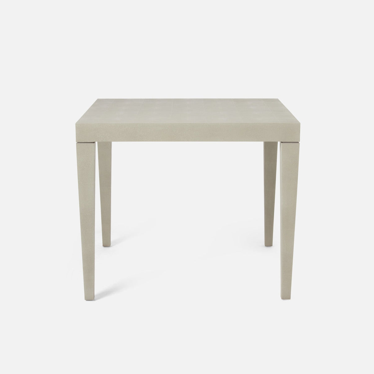 Made Goods Sorin Game Table Castor Gray Faux Shagreen – CLAYTON GRAY HOME