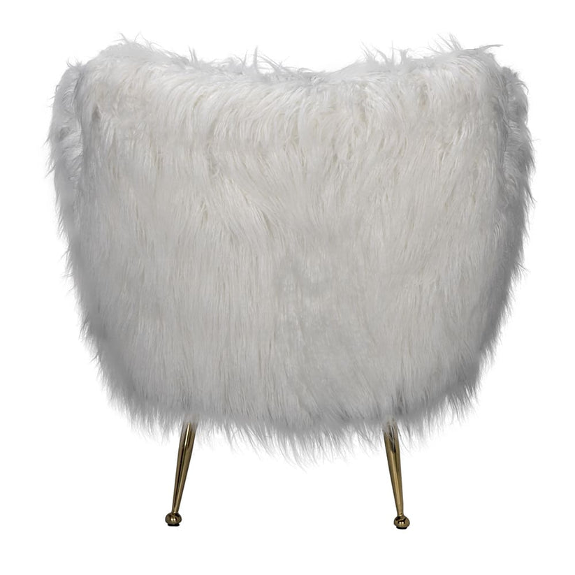 Noir Rodney Chair Faux Flokati – CLAYTON GRAY HOME