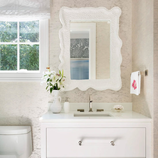 Made Goods Nora Mirror White Plaster – CLAYTON GRAY HOME