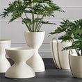 Palecek Poppy Planter White - multiple options – CLAYTON GRAY HOME