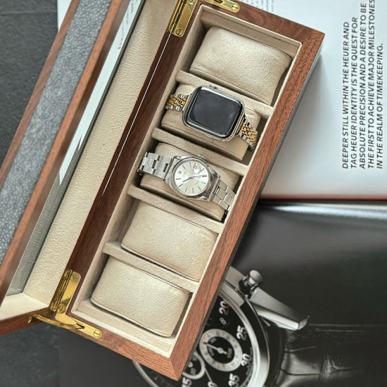 Pigeon and Poodle Elmbridge Watch Box Cool Gray Faux Shagreen – CLAYTON ...