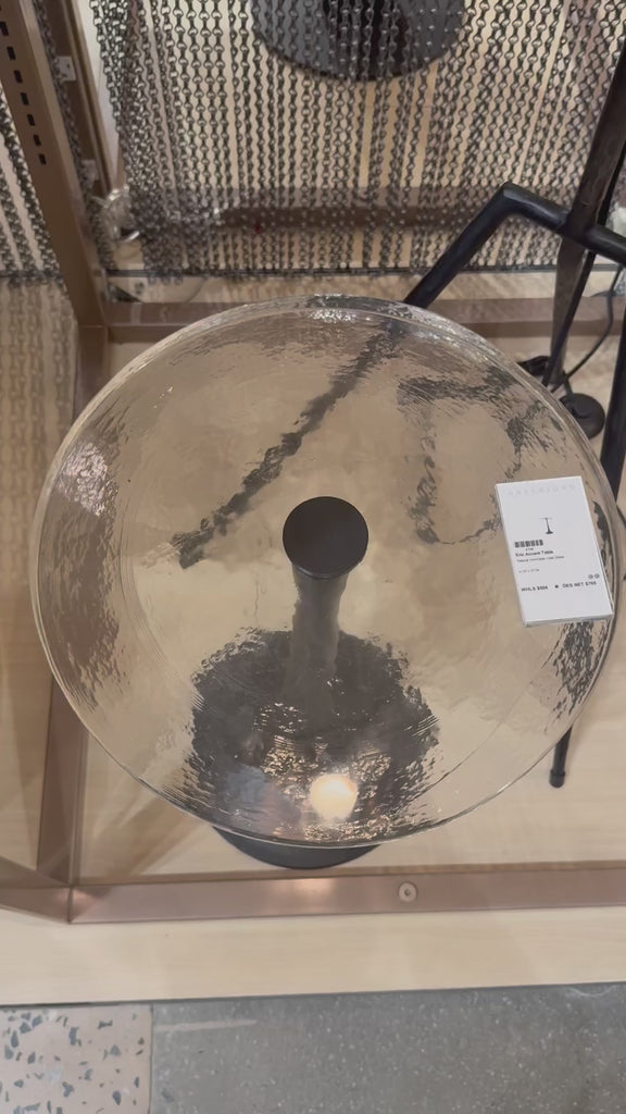 Arteriors Home Eric Accent Table Cast Glass – CLAYTON GRAY HOME