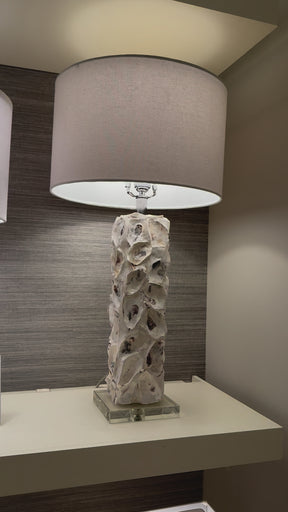 Made Goods Raina Table Lamp White Mix Oyster Shell – CLAYTON GRAY HOME
