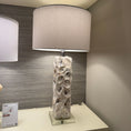 Made Goods Raina Table Lamp White Mix Oyster Shell – CLAYTON GRAY HOME