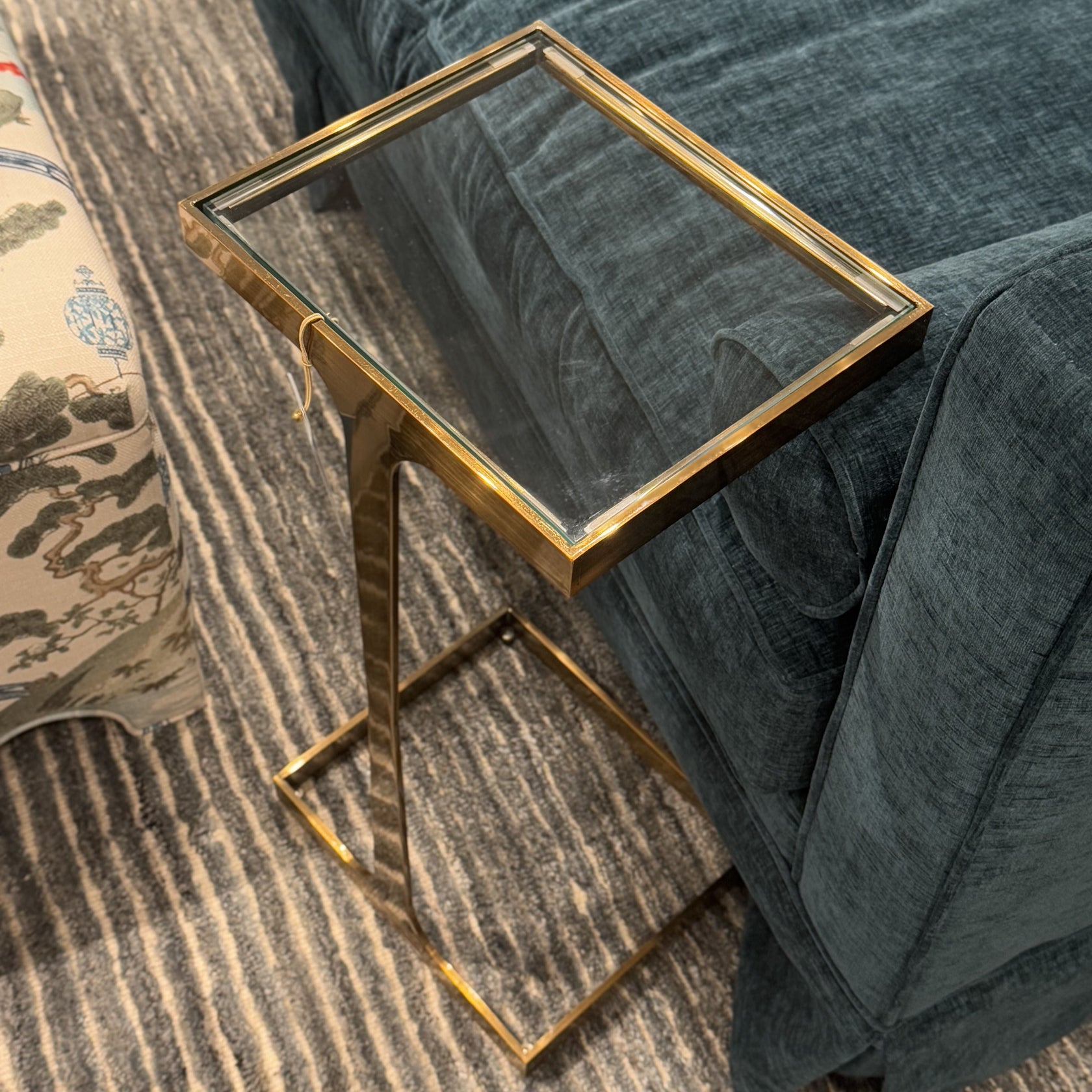 Worlds Away Maisel Cigar Table Antique Brass – CLAYTON GRAY HOME