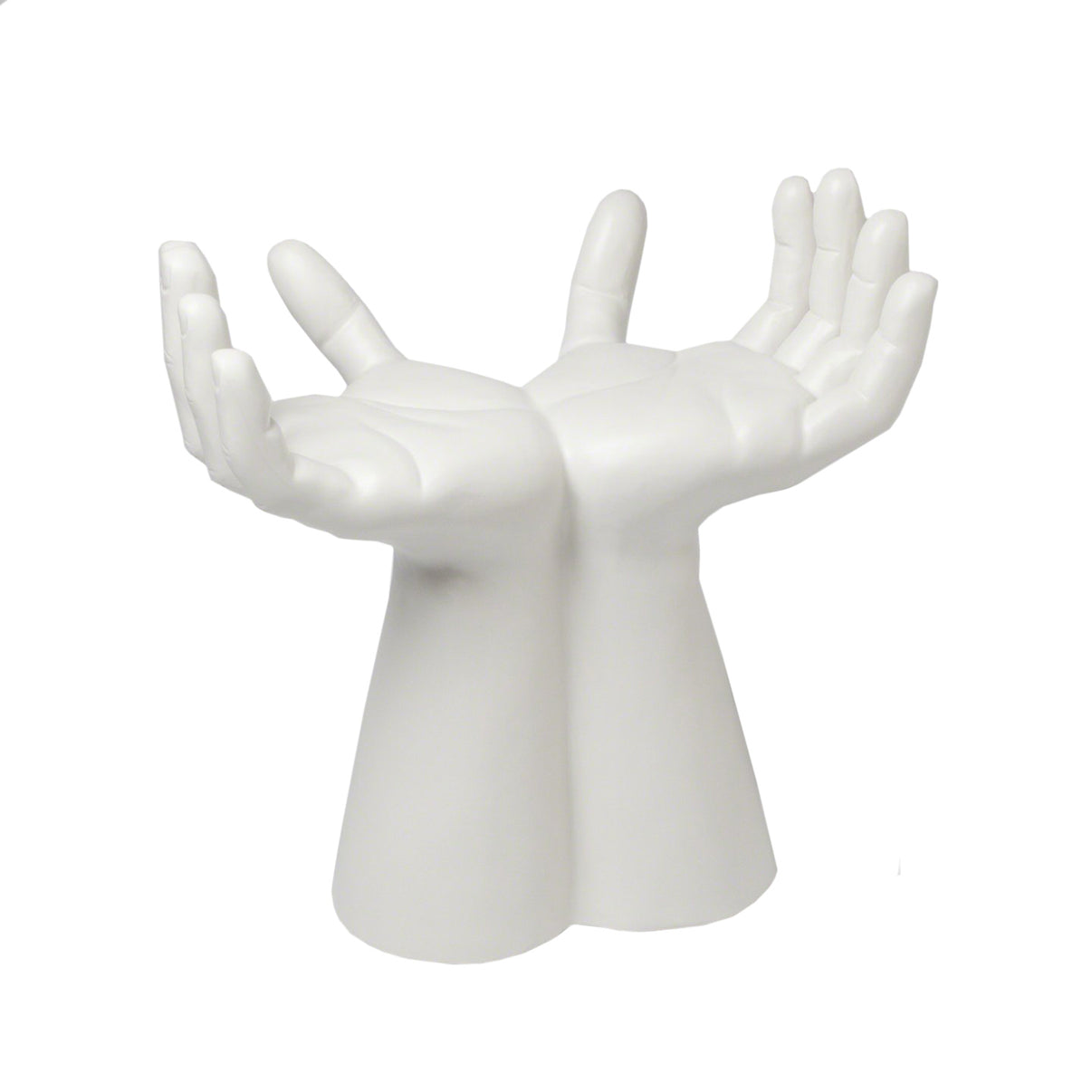 Studio A Hands Ceramic White Stool – CLAYTON GRAY HOME